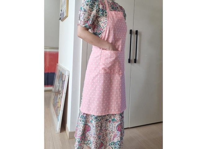 앞치마·주방장갑 해피 도트 블리스 에이프런 앞치마 오늘의집 쇼핑