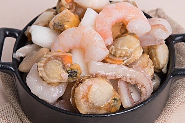 수산·건해산 프리미엄 해물모듬 600g 11팩 새우가리비오징어바지락홍합 오늘의집 쇼핑