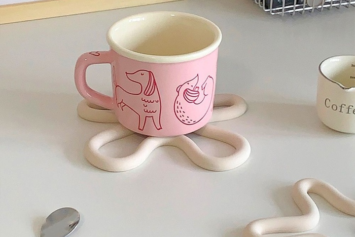 받침·손잡이 실리콘 냄비받침 그릇 컵 냄비받침대 오늘의집 쇼핑