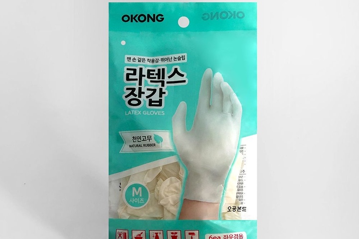 밀대걸레·청소포 철공자 라텍스장갑 고무 니트릴 셰프 위생 천연 장갑 오늘의집 쇼핑