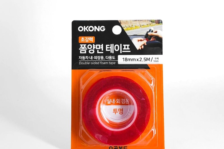 접착제·보수용품 철공자 초강력 폼 양면테이프 18mm 25m 투명 아크릴 차량용 다용도 오늘의집 쇼핑