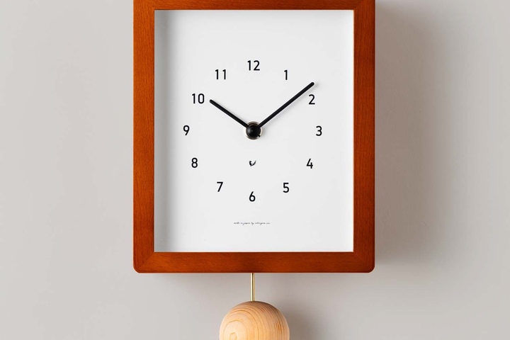 벽시계 > [단독] 샹브루 Blanc Pendulum Clock. 일본 나무장인 무소음 추시계 | 오늘의집 쇼핑