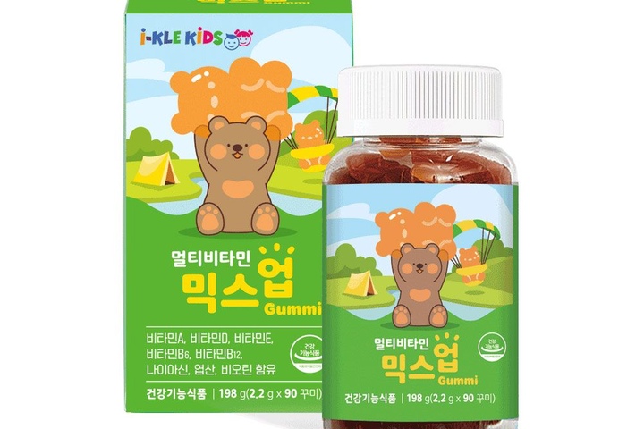 건강기능인증 믹스업 멀티비타민 90 구미 3개월분 어린이 영양제 종합 비타민 유아 키즈 아기 오늘의집 쇼핑