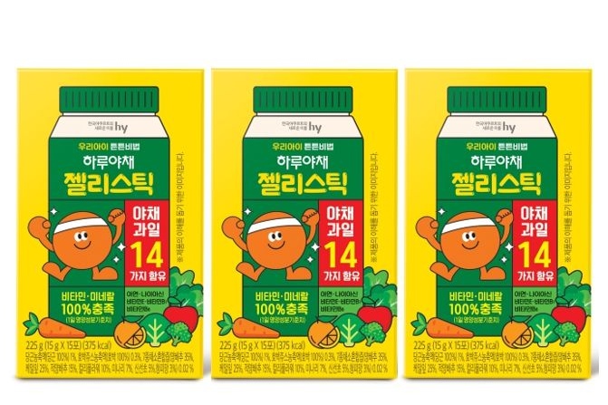 캔디·젤리·껌 하루야채 젤리스틱 15p3개 오늘의집 쇼핑