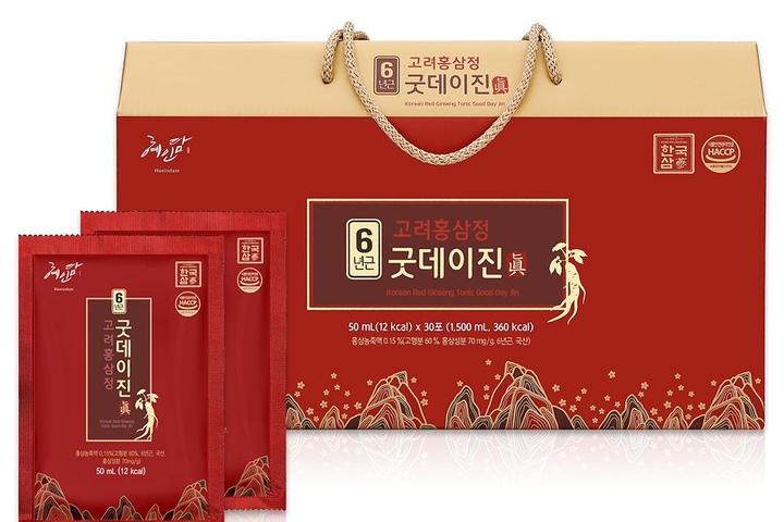 건강즙·청·전통음료 6년근 고려홍삼정 굿데이진 50ml30포 오늘의집 쇼핑