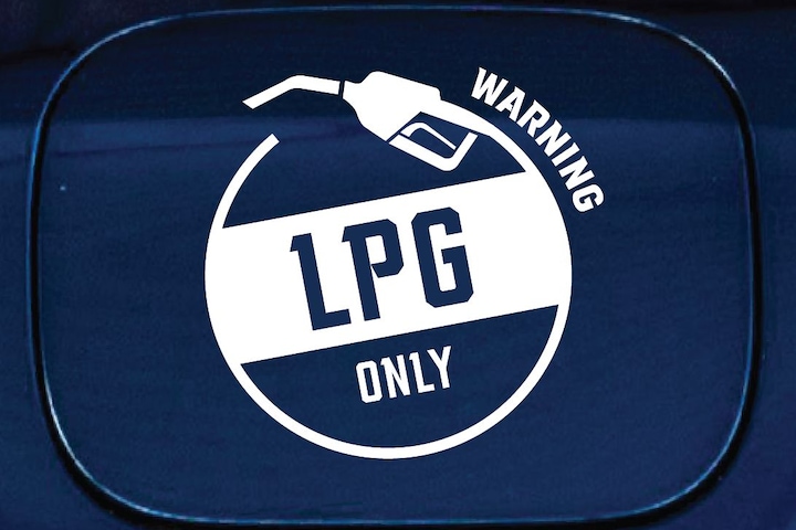 익스테리어용품 혼유방지 주유구 스티커 차량 자동차 데칼 시트지 09 주유건 원형 Lpg 오늘의집 쇼핑