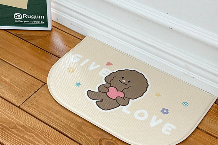 강아지 리빙 기브럽 뭉이 펫식기매트 Pvc 강아지 고양이 밥그릇 물그릇 논슬립 방수 흘림방지 오늘의집 쇼핑