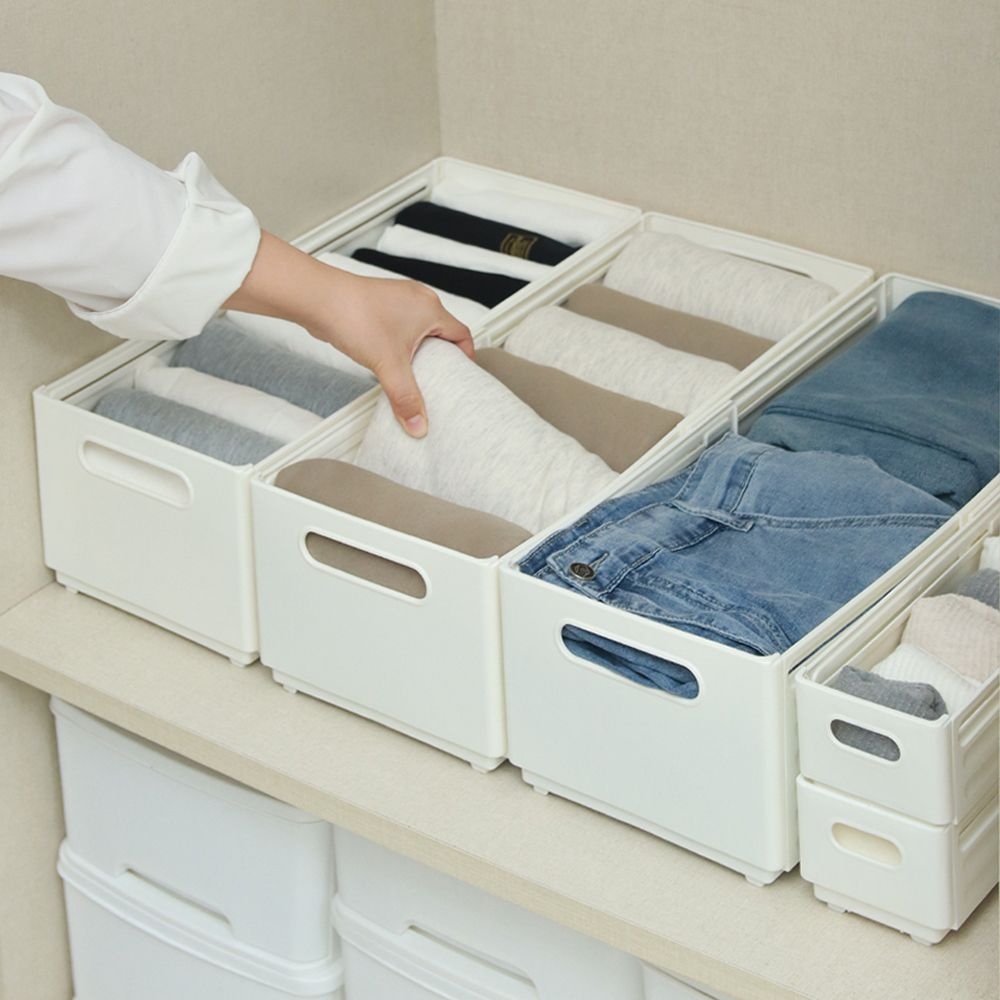 서랍칸막이·수납함 길이조절 옷장 수납정리함 2size 오늘의집 쇼핑