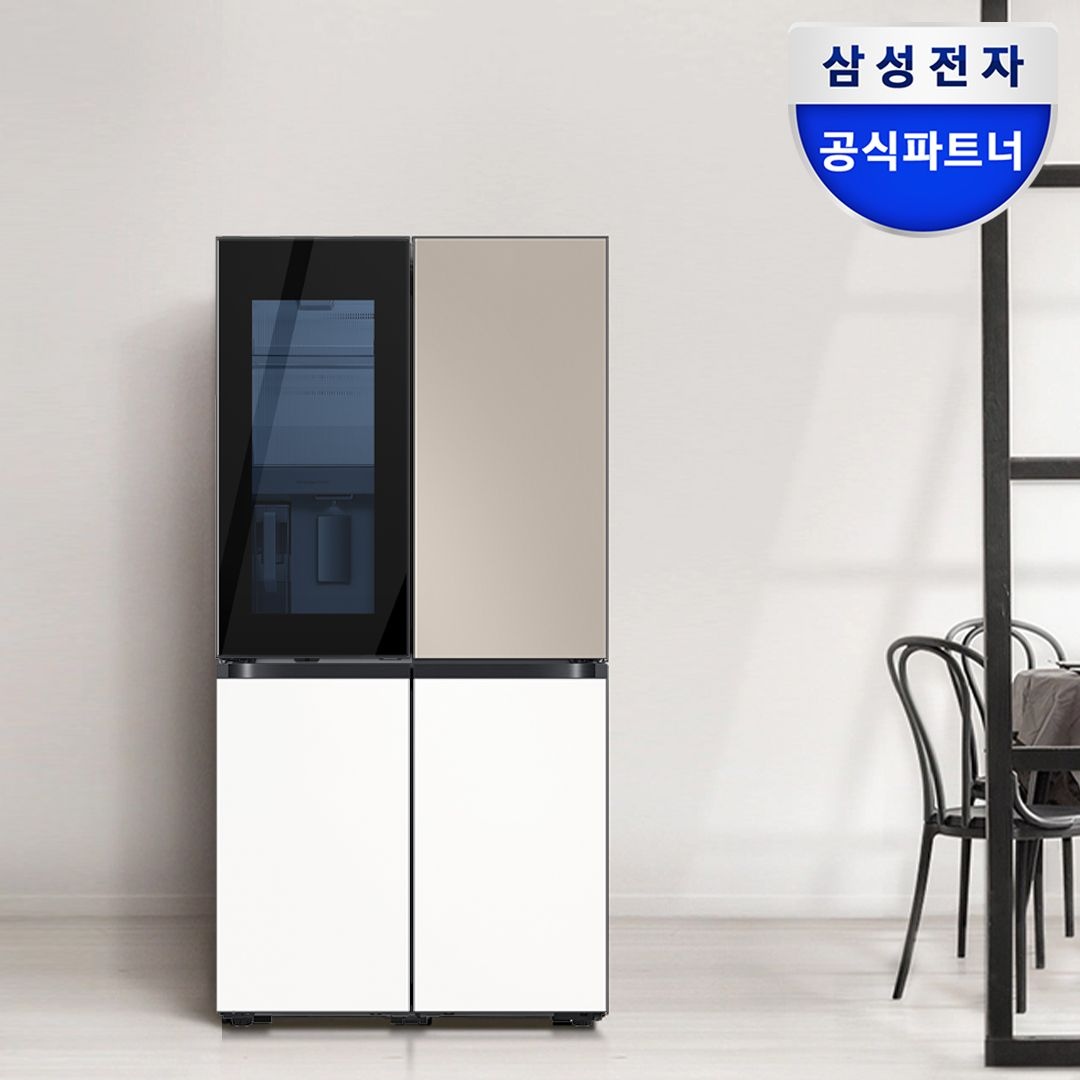 양문형냉장고 혜택가412만원대 삼성전자 비스포크 4도어 Rf85db9792ap 색상선택 오늘의집 쇼핑