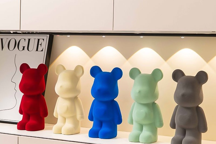 장식소품 해외 미드센추리 모던 벨벳 곰돌이 오브제 인테리어 장식 소품 5colors 2size 오늘의집 쇼핑