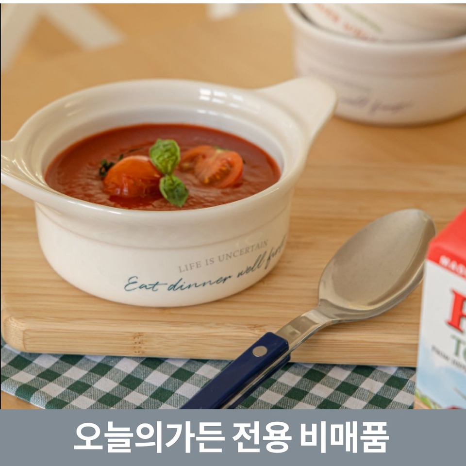 샐러드볼·다용도볼 스프볼 오늘의가든 사은품용 비매품 오늘의집 쇼핑