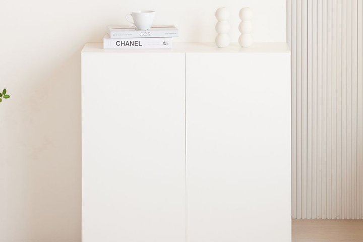 수납장 > 이븐 800 다용도 수납장 E0 LPM 슬림 여닫이선반장 | 오늘의집 쇼핑