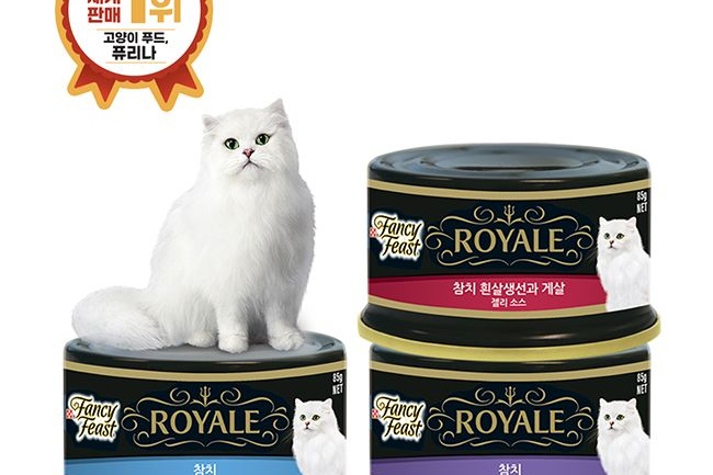 고양이 사료·간식 팬시피스트 로얄팬시 5종 12캔 모음맛 선택 오늘의집 쇼핑