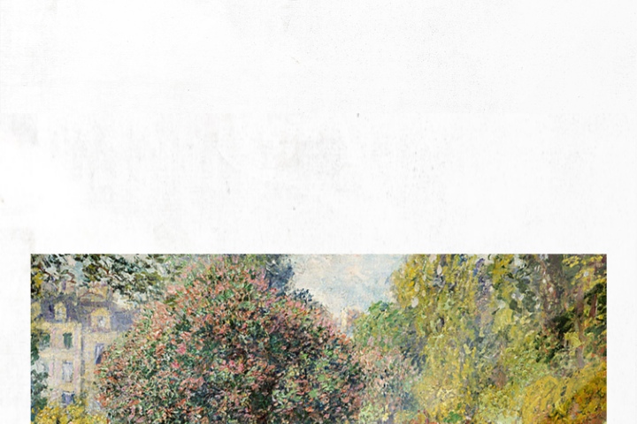 그림·사진 몽소공원 클로드모네 대형 와이드형 풍경 행복 힐링 명작 인테리어용 그림 액자 오늘의집 쇼핑
