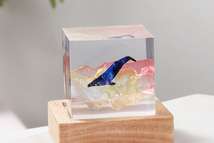 무드등·수유등 > bookaz 스페이스 혹등고래 우주 원목 무드라이트 3color | 오늘의집 쇼핑