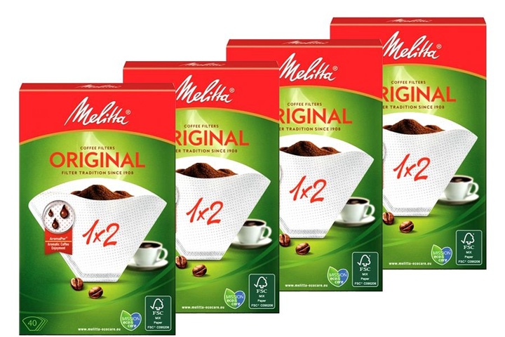 필터·여과지 독일 커피필터 여과지 화이트 색상 4box 40매화이트 오늘의집 쇼핑