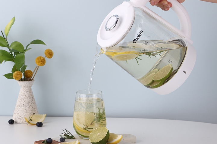 전기·멀티포트 > 쿠킨 티멜로 유리 티망주전자 1.8L / KEK-GB186G | 오늘의집 쇼핑