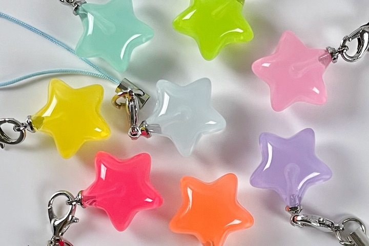 기타디자인용품 별키링 키링 키홀더 열쇠고리 8colors 오늘의집 쇼핑