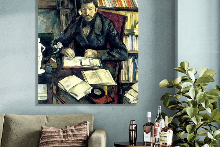 그림·사진 폴 세잔 구스타프 제프루아의 초상 명화 캔버스액자 인물화 벽 거실 카페 대형 인테리어 액자 오늘의집 쇼핑