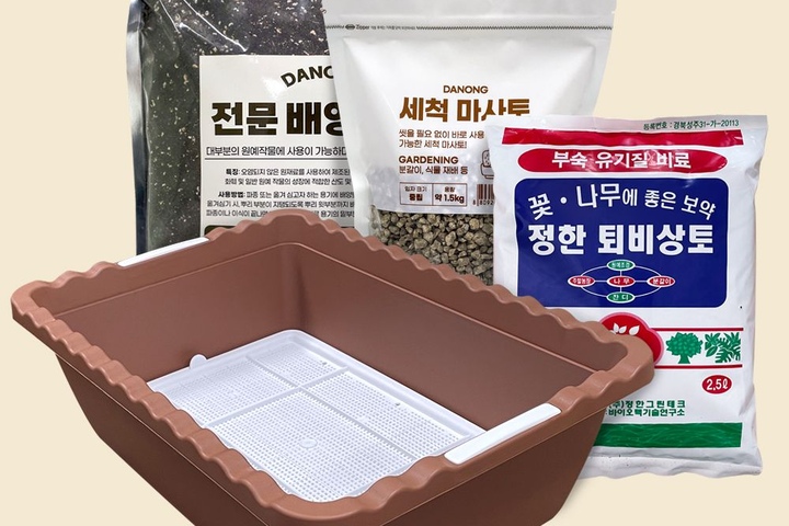 식물 베란다 텃밭세트 기본형 쌈 채소 방울 토마토 상추 키우기 화단 옥상 꾸미기 오늘의집 쇼핑