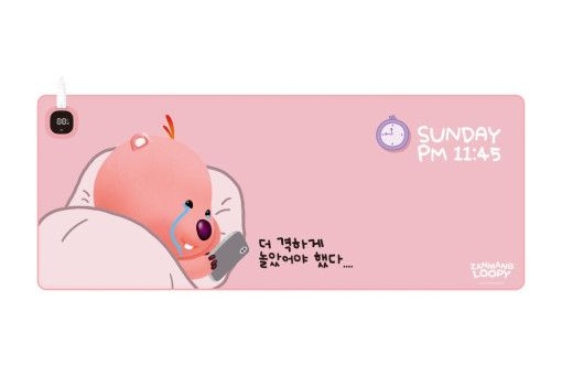 데스크테리어 키보드 마우스 온열 장패드 마우스패드 데스크매트 오늘의집 쇼핑