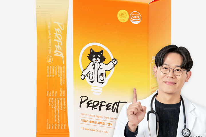 고양이 사료·간식 고양이 종합 영양제 데일리솔루션 퍼펙트 스틱 연어 오늘의집 쇼핑