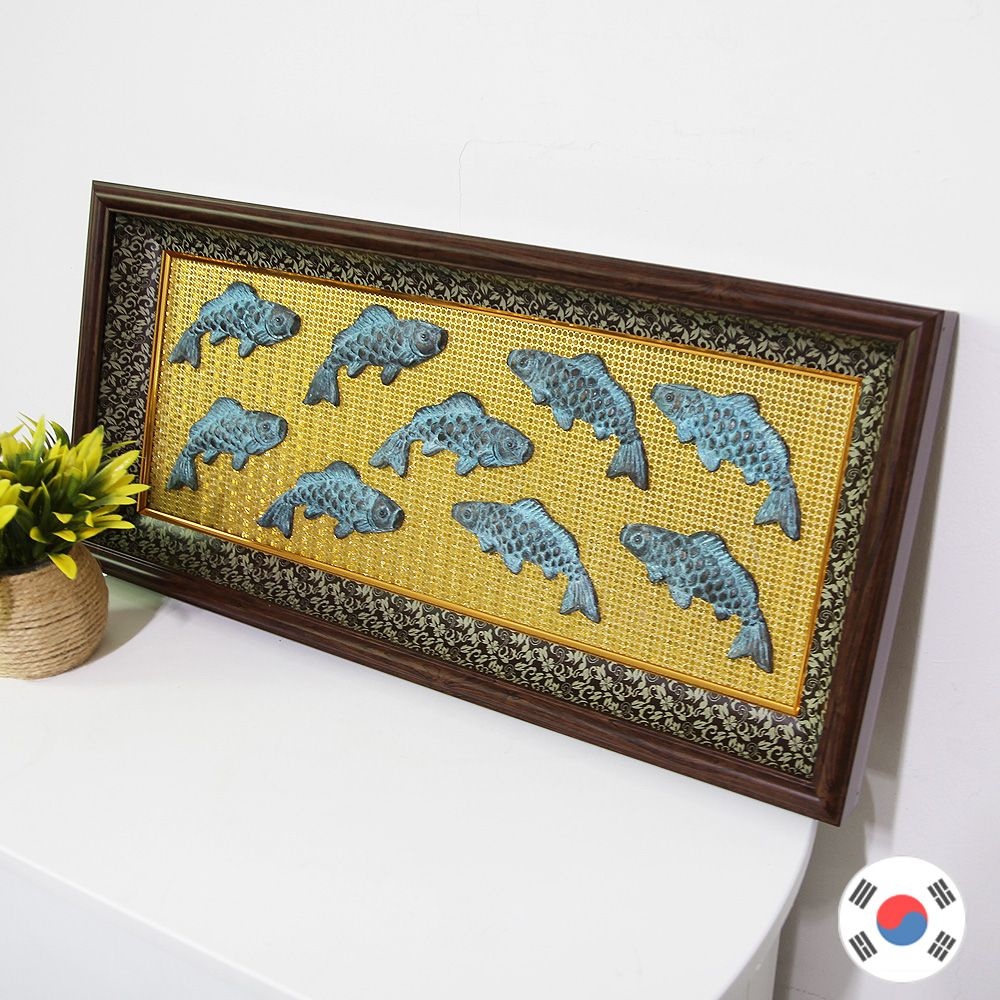 기타 > 재복 청동 구어도 풍수인테리어 액자G HBJ-907 | 오늘의집 쇼핑