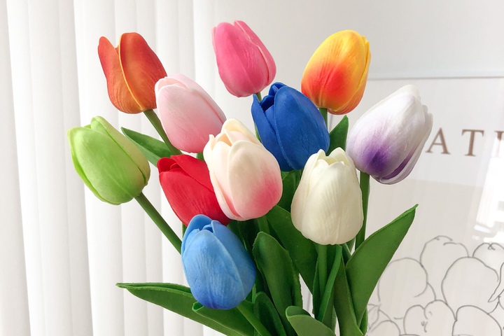 조화 > bookaz 망고 튤립 12color | 오늘의집 쇼핑