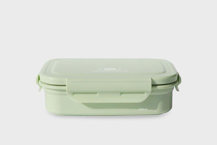 도시락통·런치백 지켜텐 컬러스텐용기 560ml 윈터그린 칸막이 오늘의집 쇼핑