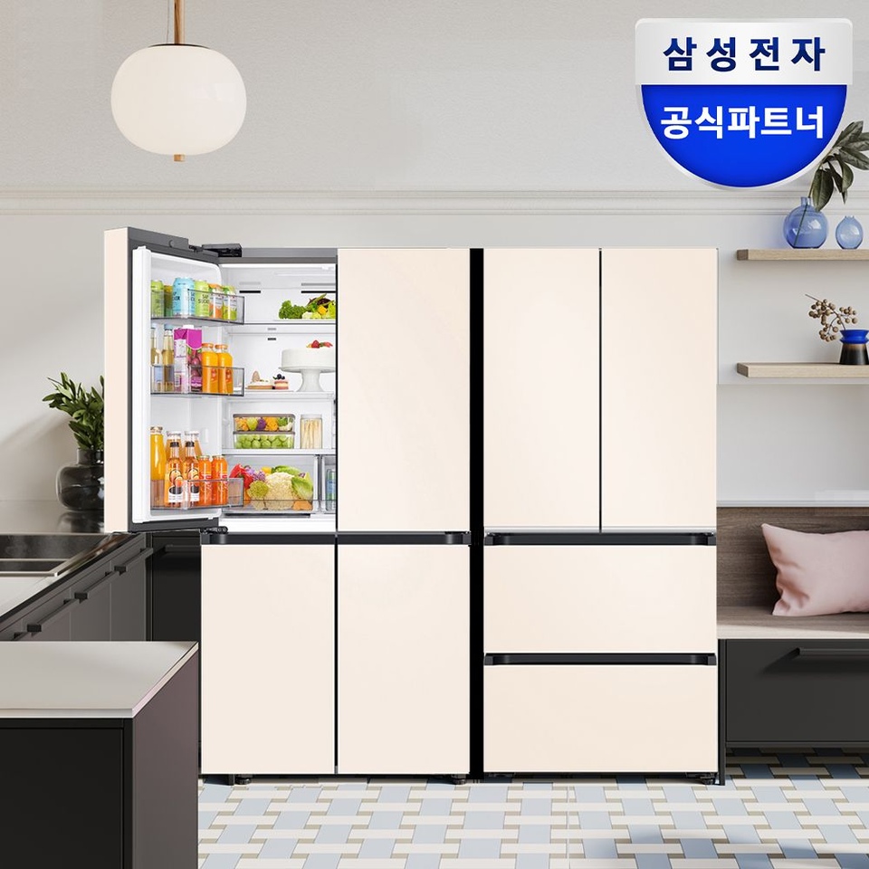 양문형냉장고 비스포크 냉장고 김치냉장고 1395l 세트 Rf90dg90124erq49dg90x24e 오늘의집 쇼핑
