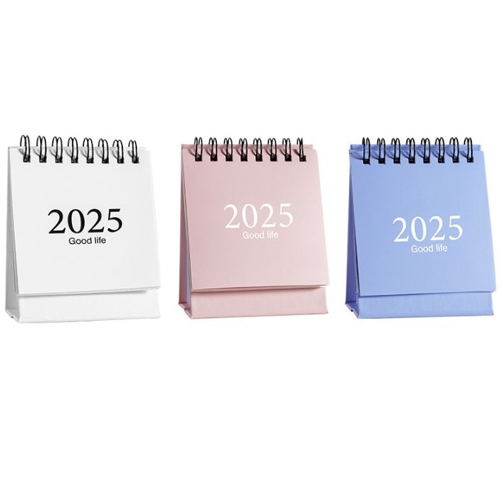 디자인문구 2025년 미니 탁상 달력 25년 스프링 데스크 책상 캘린더 3종 세트 오늘의집 쇼핑