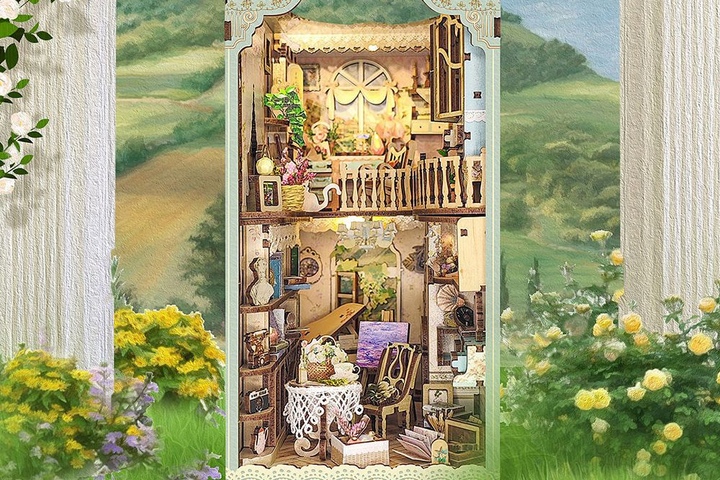 Diy공예·미니어처 Diy 북엔드 책꽂이 미니어처 피아노의 숲 오늘의집 쇼핑