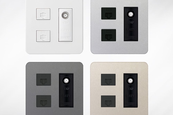 스위치·콘센트 > 다온 8P+8P+CATV 3방 2개용 TV 인터넷 통신 콘센트 커버 | 오늘의집 쇼핑