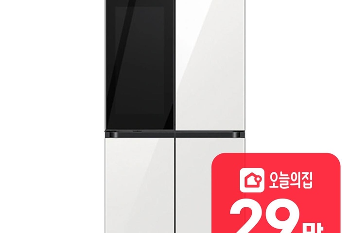 양문형냉장고 렌탈 비스포크 4도어 냉장고 847l 글램 화이트 Rf85db948135 오늘의집 쇼핑