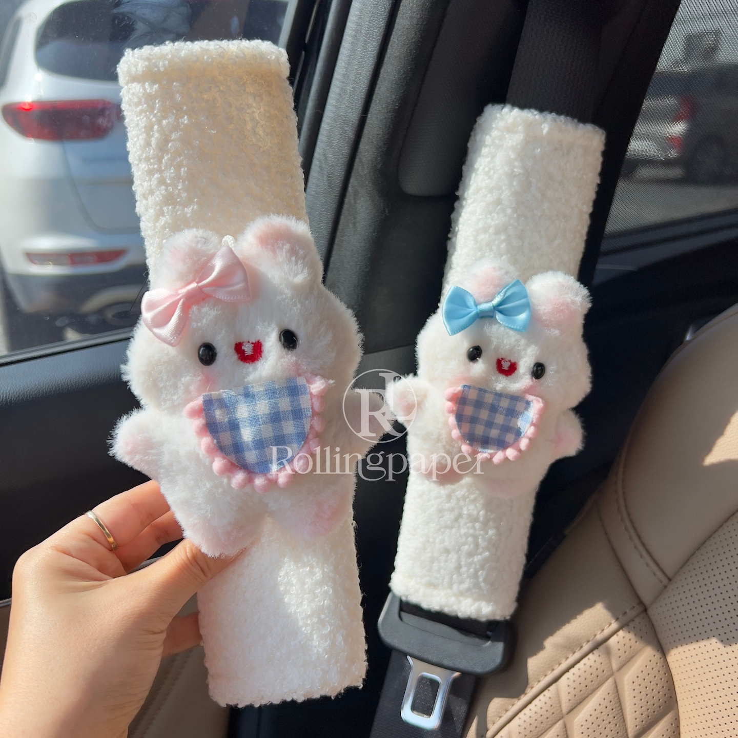 인테리어용품 빕토끼 차량용 안전벨트커버 목쓸림방지 어깨커버 1p 오늘의집 쇼핑