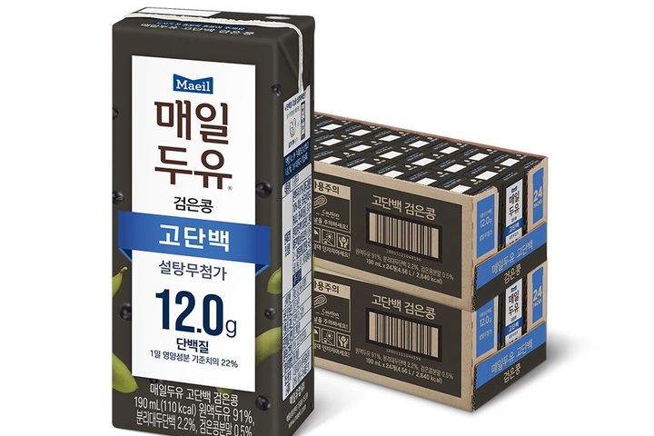 우유·두유 > [4/22 이후 순차출고] 매일두유 고단백 검은콩 190ml 48팩 | 오늘의집 쇼핑