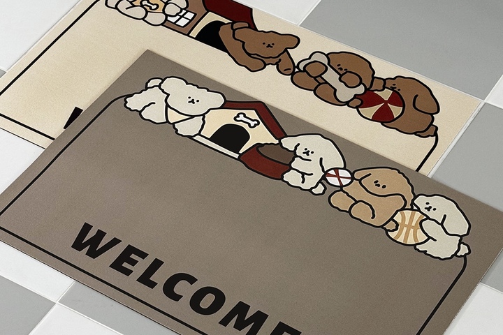 욕실매트·발판 마몽 강아지 규조토 발매트 빨아쓰는 고양이 미끄럼방지 욕실 주방 화장실 싱크대 현관 심플 오늘의집 쇼핑