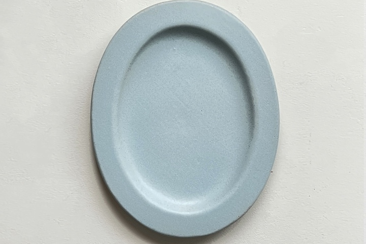 접시·플레이트 > oval flat plate_round_skyblue | 오늘의집 쇼핑