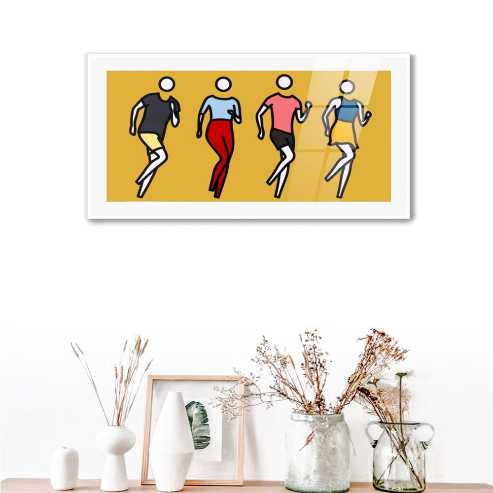 액자 > 1473줄리안 오피-댄스 싱크드 3 /아크릴 메탙프레임 매트액자 와이드 컨템포라리 모던아트 | 오늘의집 쇼핑