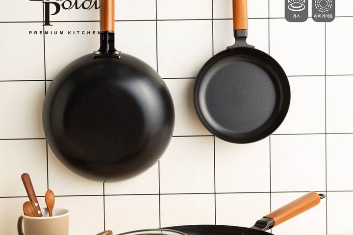 냄비·프라이팬세트 > 모던 앤티크 IH인덕션 후라이팬 20cm + 28cm + 궁중팬 28cm + 유리뚜껑 | 오늘의집 쇼핑