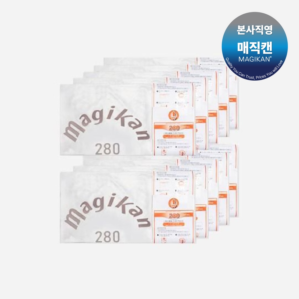 비닐·포장용품 매직캔리필봉투정품 국내유일3겹280리필10개입27l화이트 오늘의집 쇼핑