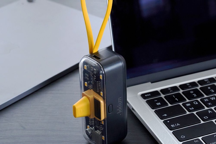 휴대폰액세서리 5000mah Led 클리어 큐브 3in1 Pd20w 보조배터리 오늘의집 쇼핑