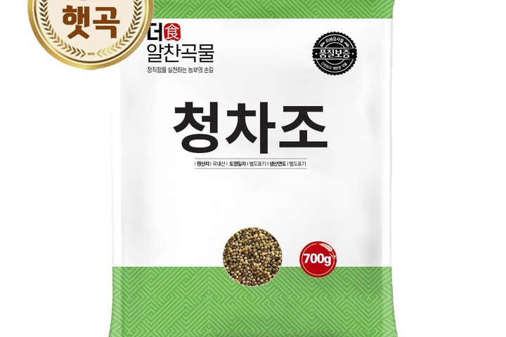 쌀·채소 24년산 국산 청차조 700g 차조 좁쌀 오늘의집 쇼핑