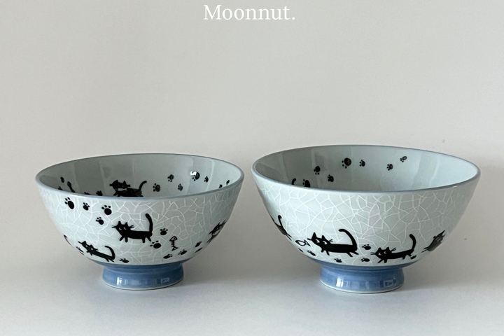 공기·대접 Neko Bowl 2size 고양이 밥그릇 국그릇 공기 요거트볼 오늘의집 쇼핑