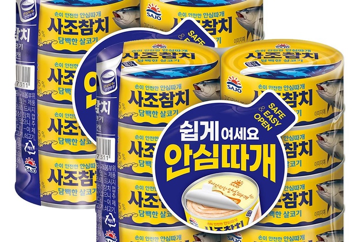 통조림 > [3.15단하루]담백한 살코기참치 85g*16캔+팝콘증정 | 오늘의집 쇼핑