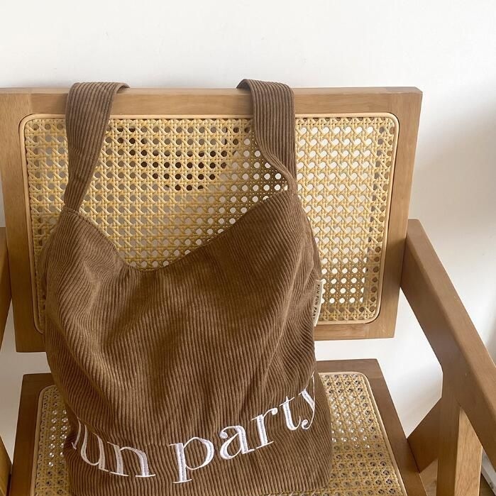 기타디자인용품 Fun Party 골덴 에코백 크로스백 오늘의집 쇼핑