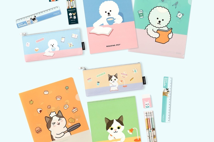 디자인문구 리딩펫 신학기 필통 문구세트 오늘의집 쇼핑