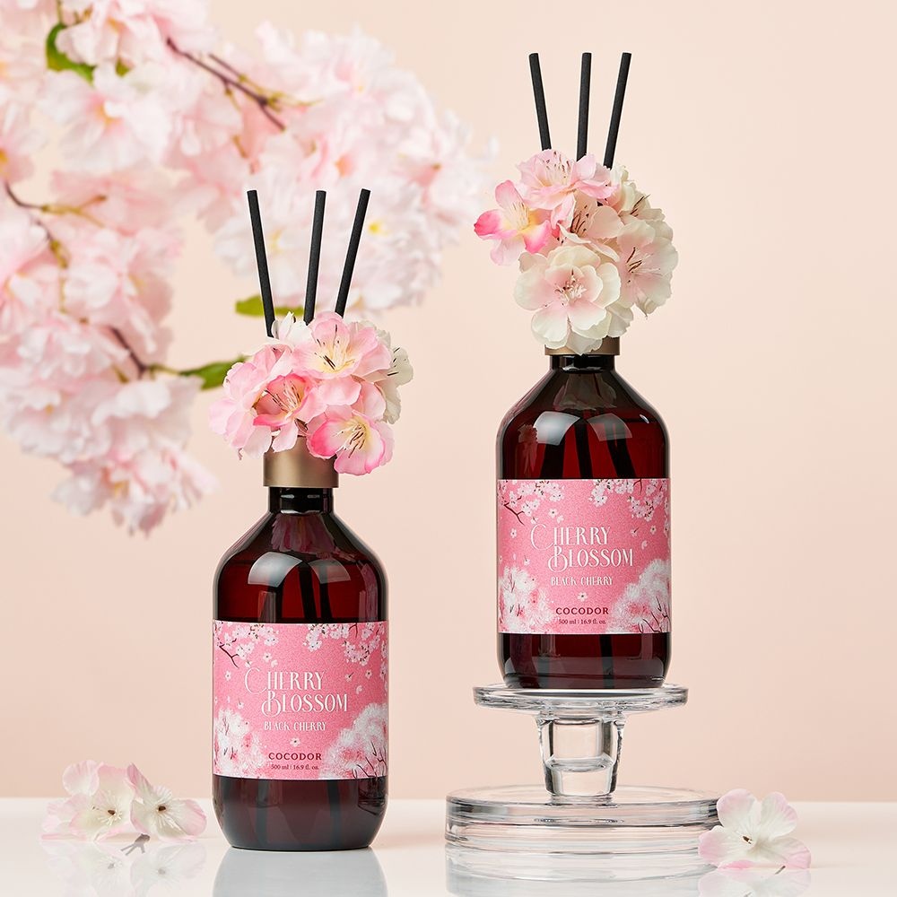 디퓨져 11 벚꽃 프리미엄 디퓨저 500ml 2개 대용량 봄꽃 오드리의오후 봄향 선물추천 오늘의집 쇼핑