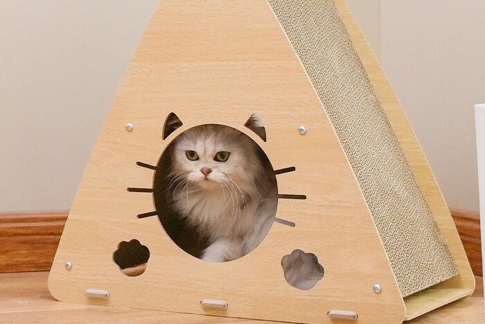 고양이 리빙 어몽드 라이티 고양이 스크래쳐 하우스 오늘의집 쇼핑
