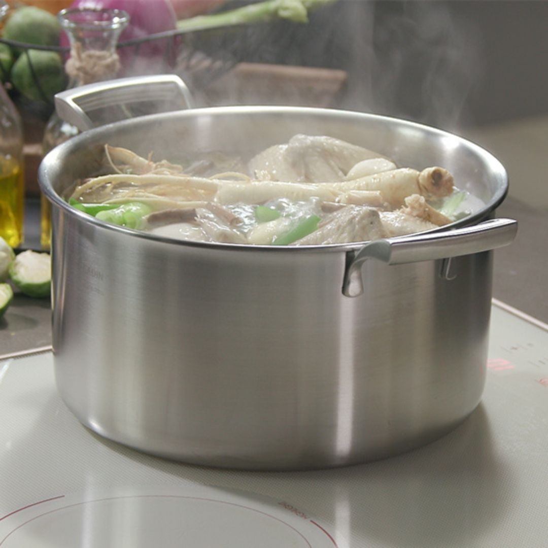 냄비·뚝배기 316ti 통5중 스테인리스 티타니아 이연복 양수 냄비 24cm 오늘의집 쇼핑